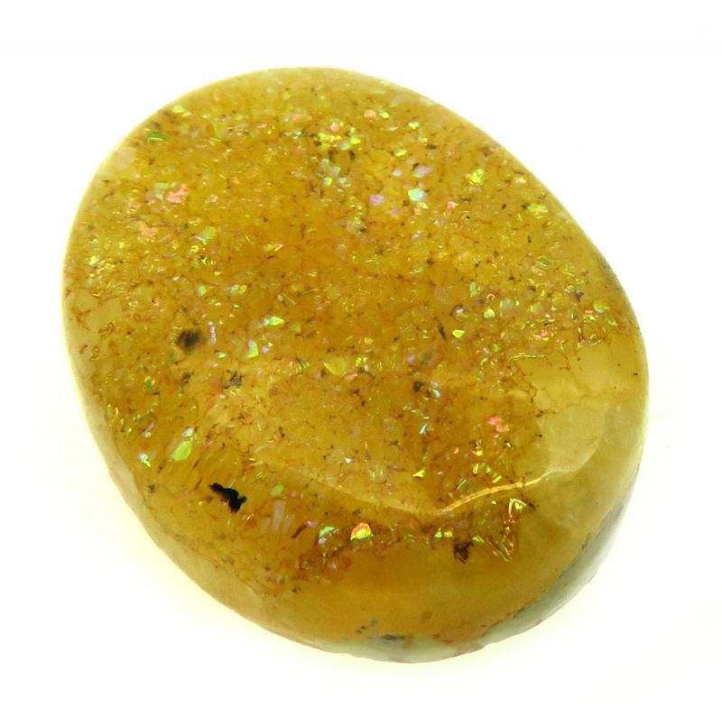 Oval 26x20mm Fairy Opal Cabochon 25 – Gemstone Cabochons